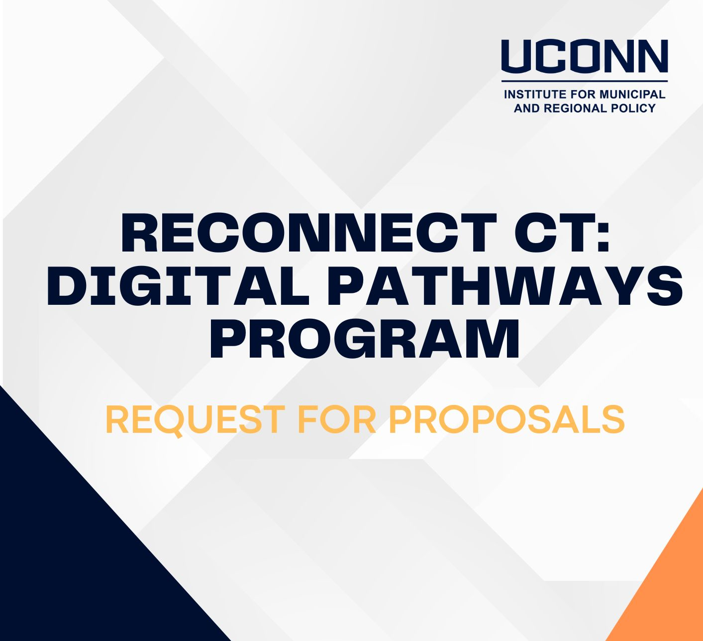RFPs requested for IMRP's ReConnect CT: Digital Pathways Program ...